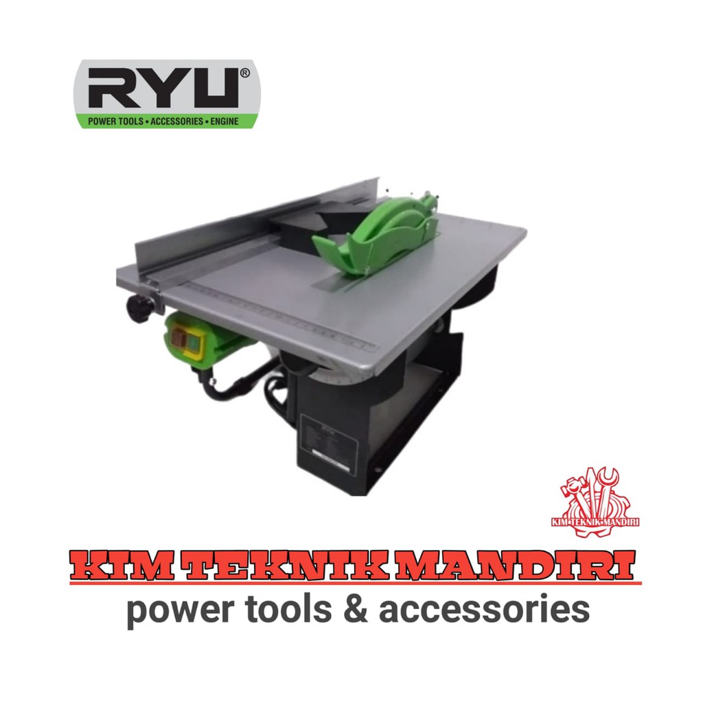 Jual RYU RTS8 TABLE SAW GERGAJI MEJA POTONG KAYU 8" / MESIN MEJA POTONG ...