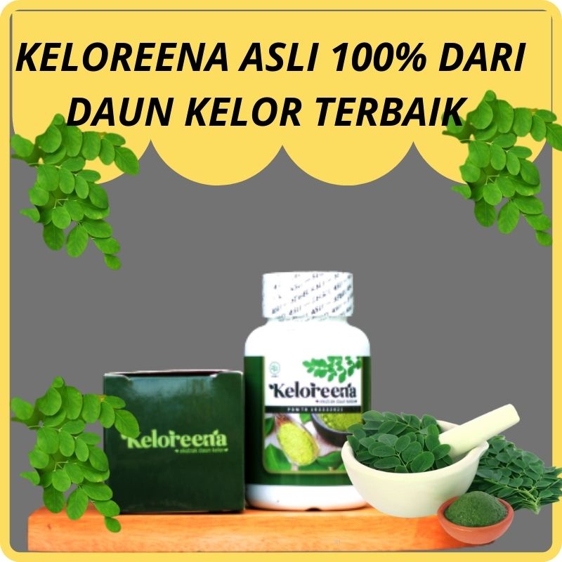 Jual Keloreena Kapsul Daun Kelor Berkualitas Asli 100% Original ... Jual Keloreena Kapsul Daun Kelor Berkualitas Asli 100% Original ...