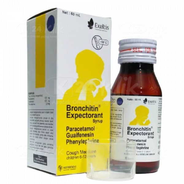 Jual BRONCHITIN SIRUP 60 ML {Per Botol} B | Shopee Indonesia
