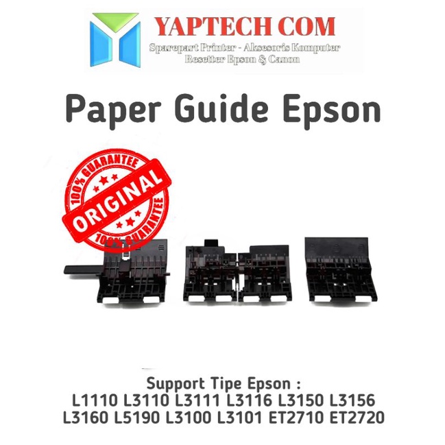 Jual Paf Roller Paper Guide Assy Epson Original L1110 L3100 L3101 L3110 ...