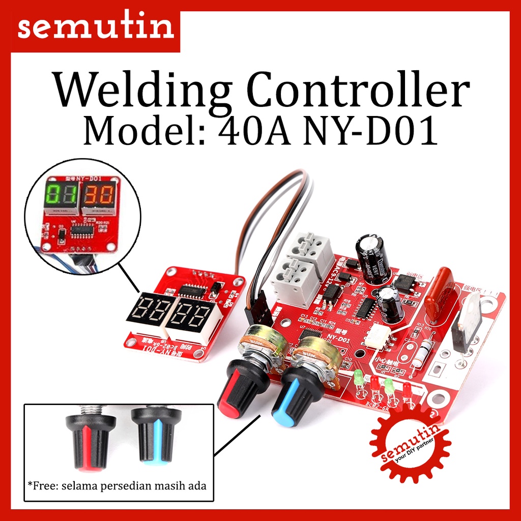 Jual Welding Controller 40A NY-D01 / Spot Welder Las Titik NYD01 / Machine Current Control Board ...