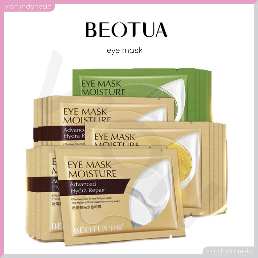 Jual BEOTUA Eyemask Eye Mask Masker Mata Skincare Wajah Original BE002 ...