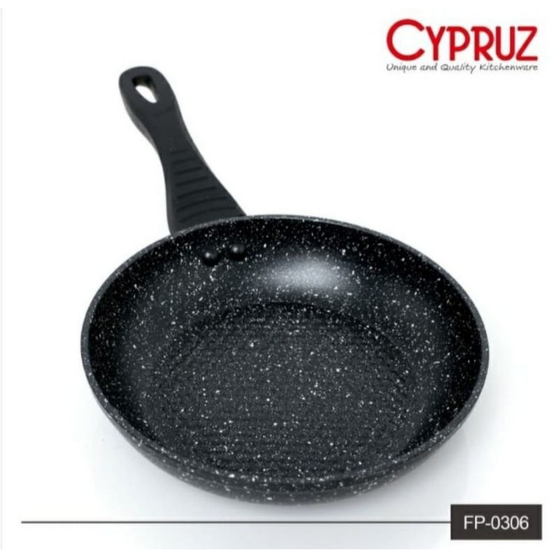 Jual Wajan FryPan Cyprus Induksi - Cypruz Fry Pan Marble Honey Comb ...