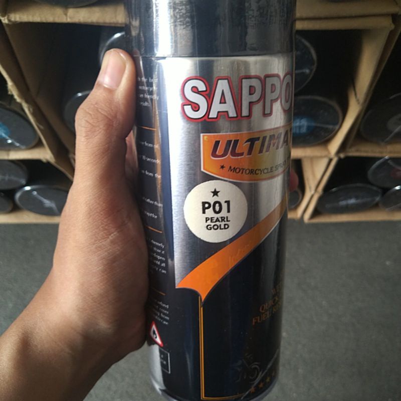 Jual Cat Semprot Sapporo Ultimate Pearl Series 400ml - P01 PEARL GOLD ...
