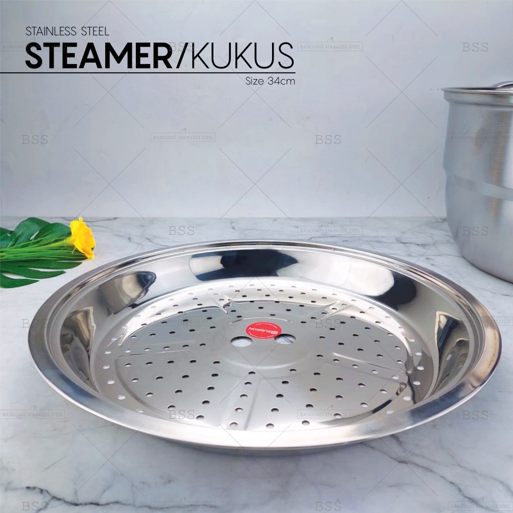 Jual Steamer Alas Kukus Besar 34cm Tebal Tatakan Kukusan Wajan Panci ...