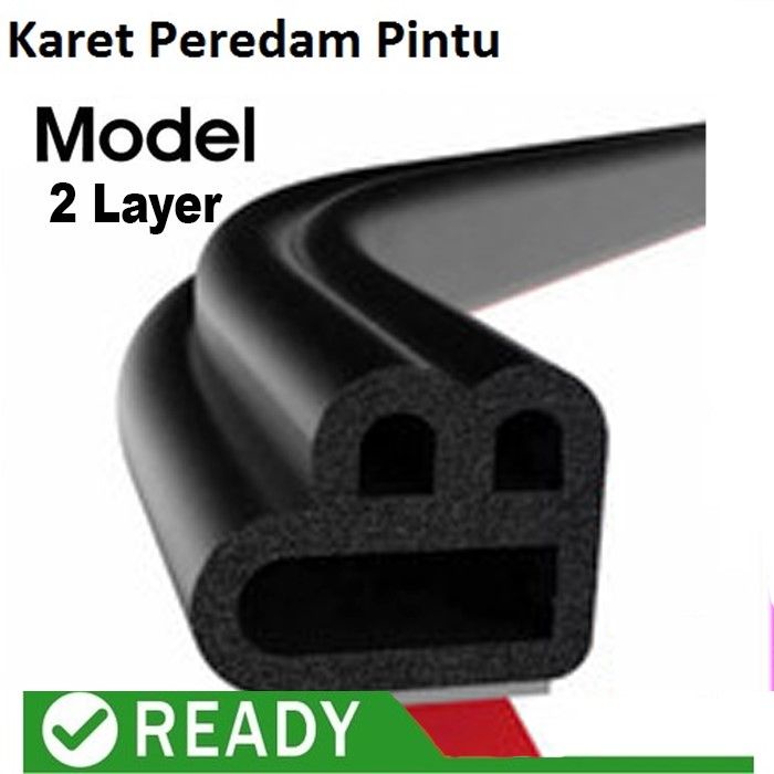 Jual Karet Peredam Pintu Mobil 2 Lapis Peredam Pintu Mesin Universal ...