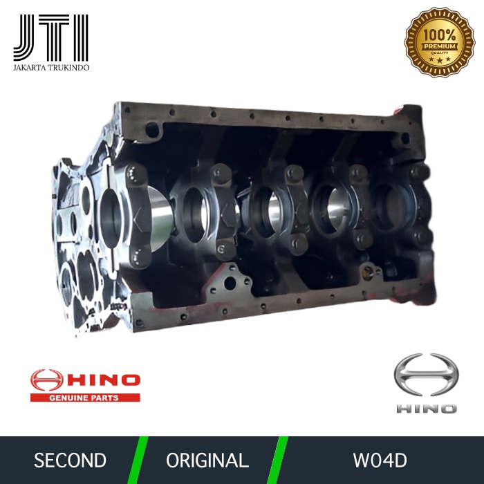 Jual ENGINE BLOCK BLOK MESIN HINO DUTRO 130 HD HT MT W04D DYNA | Shopee ...
