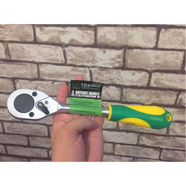 Jual Ratchet Handle 1/2" x 10 inch Tekiro Gagang Kunci Sok Rachet ...