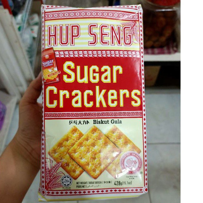 Jual Hup Seng Sugar Crackers / Biskuit Manis / Biscuit Malaysia ...