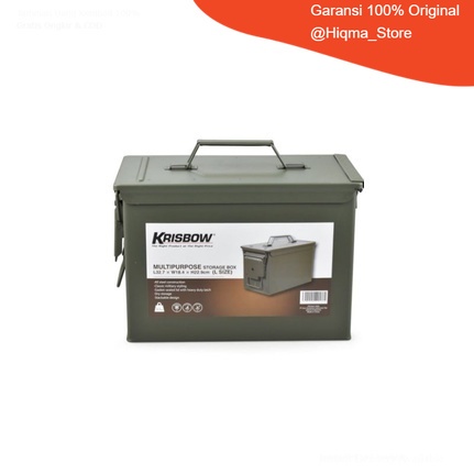 Jual Krisbow kotak penyimpanan besi serbaguna/box army/kotak tentara ...