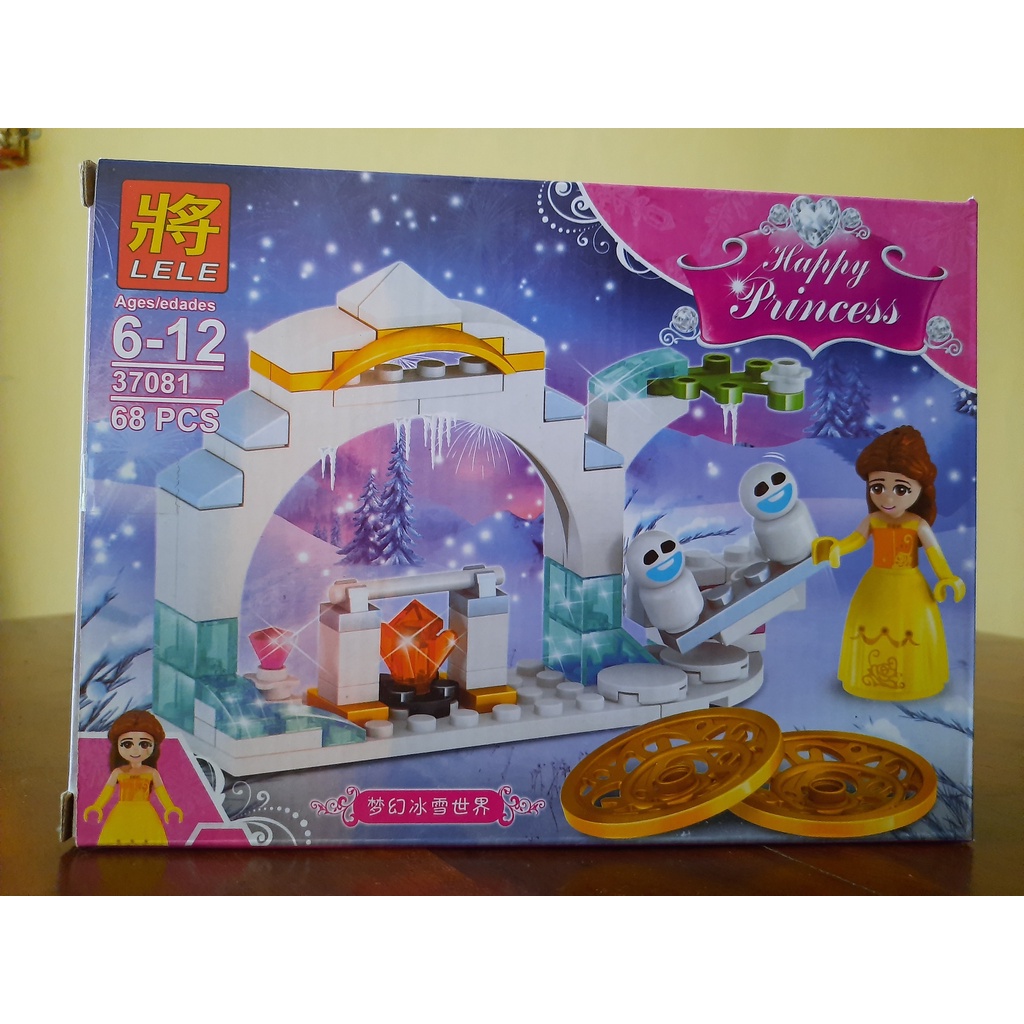 Jual Brick Mainan Lele Happy Princess 37081 Snow White Istana Princess ...