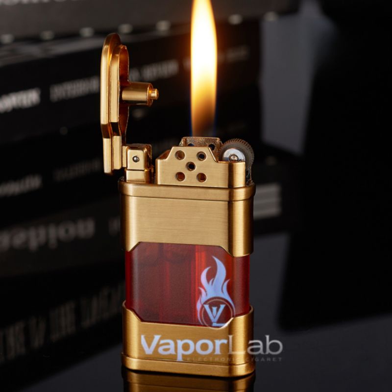 Jual mancis korek api vintage transparant gas lighter unik murah gift ...