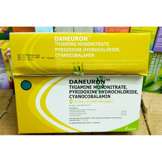 Jual DANEURON / Vitamin B Complex | Shopee Indonesia