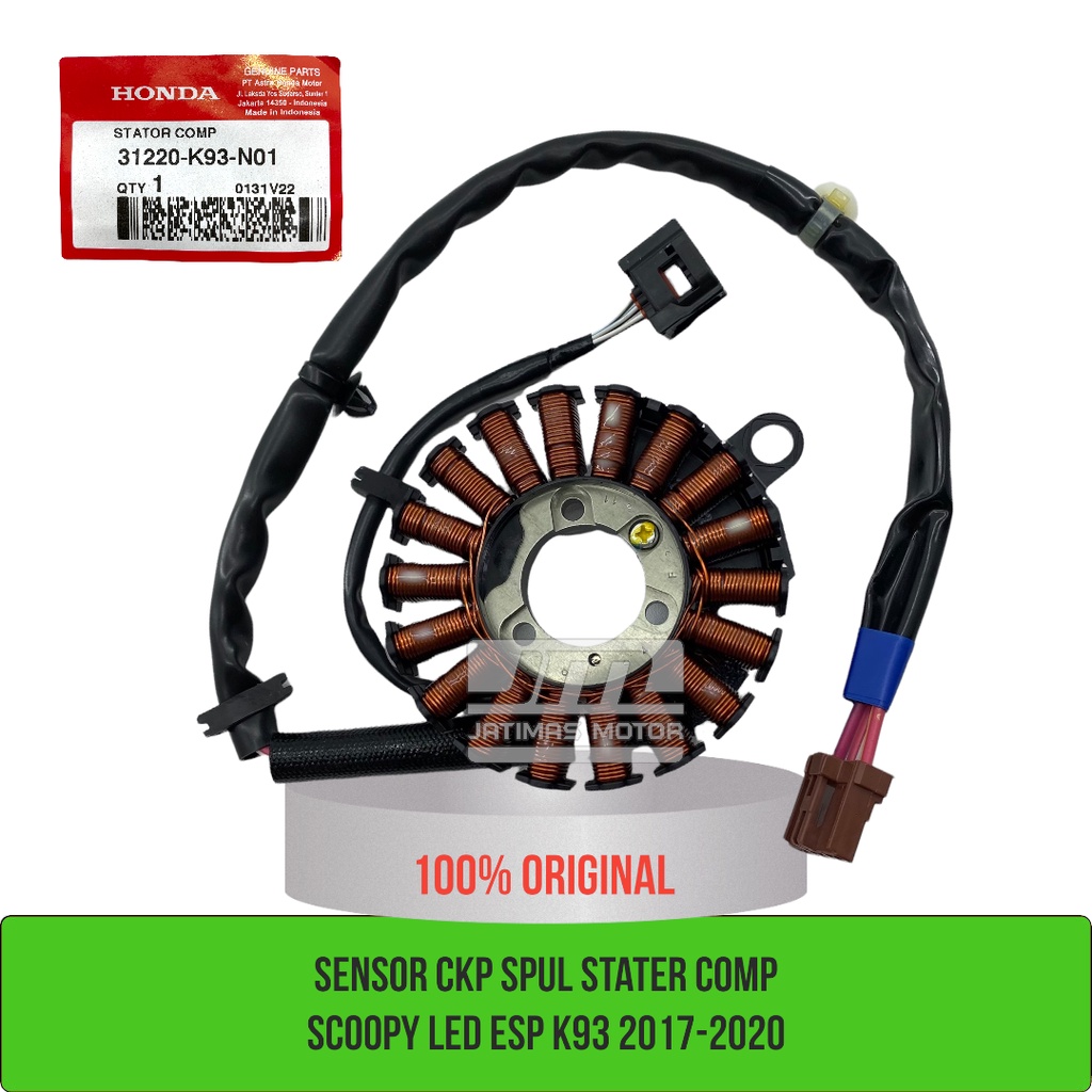 Jual Spul stator comp sensor CKP scoopy led esp K93 2017-2020 31220-K93-N01 | Shopee Indonesia