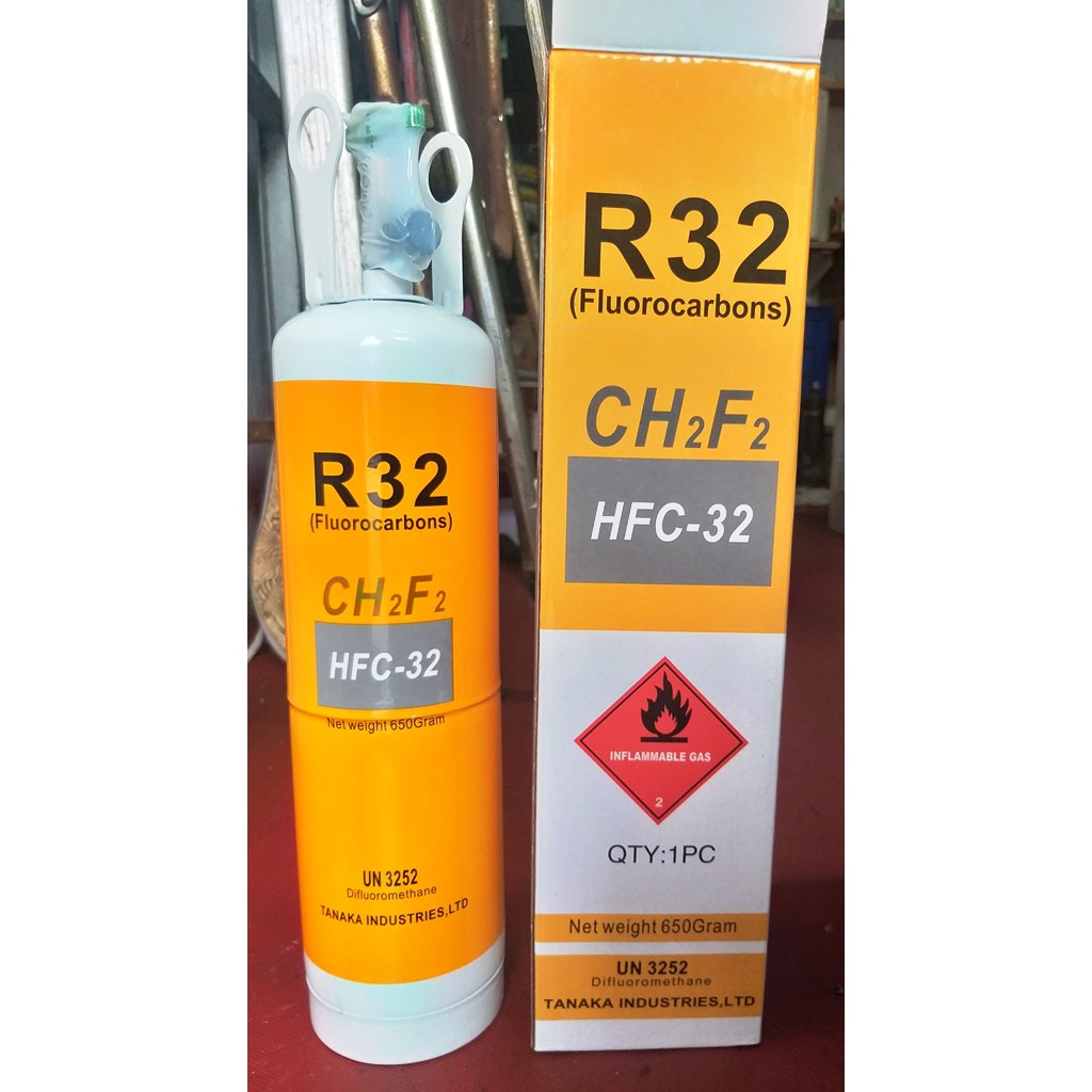 Jual Freon R32 650 Gram Tabung Besi Kemasan Portable | Shopee Indonesia