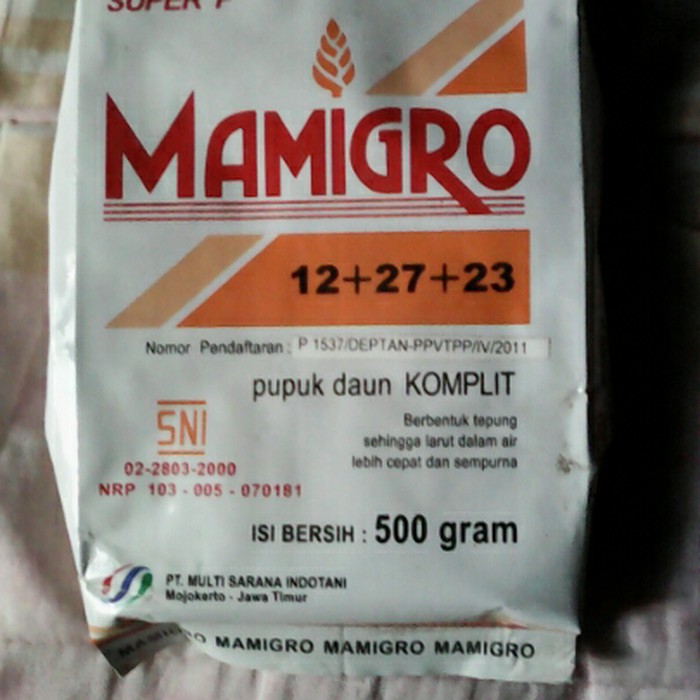 Jual PUPUK DAUN MAMIGRO KOMPLIT SUPER P | Shopee Indonesia