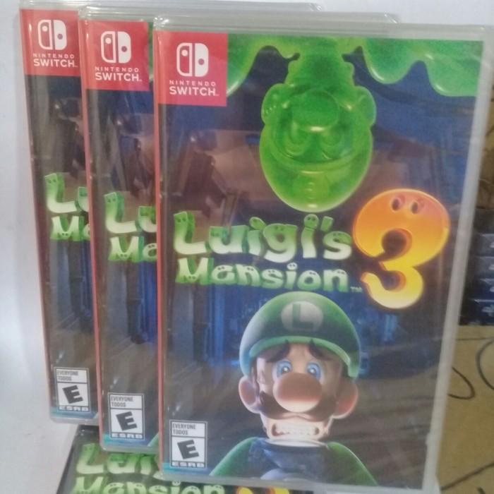 Jual NINTENDO SWITCH LUIG'S MANSION 3/LUIGIS | Shopee Indonesia