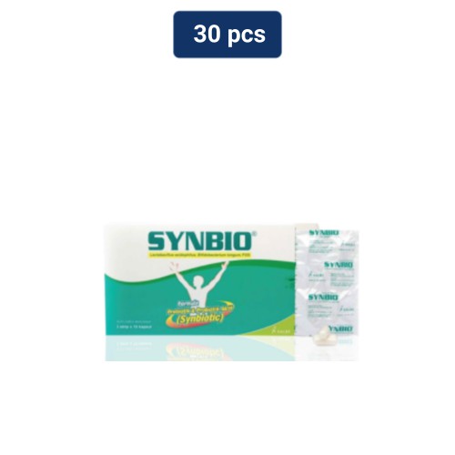Jual Synbio Suplemen Probiotik dan Prebiotik Dewasa 30 Kapsul | Shopee ...