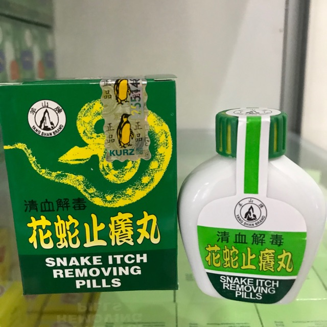 Jual Snake Itch Removing Pills Hua She | Shopee Indonesia