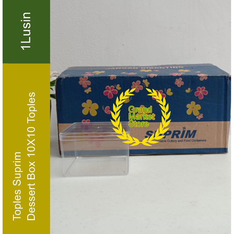 Jual Toples Suprim / Toples Dessert / Toples Nastar / Toples Kue 1 Lusin / Kotak Dessert ...