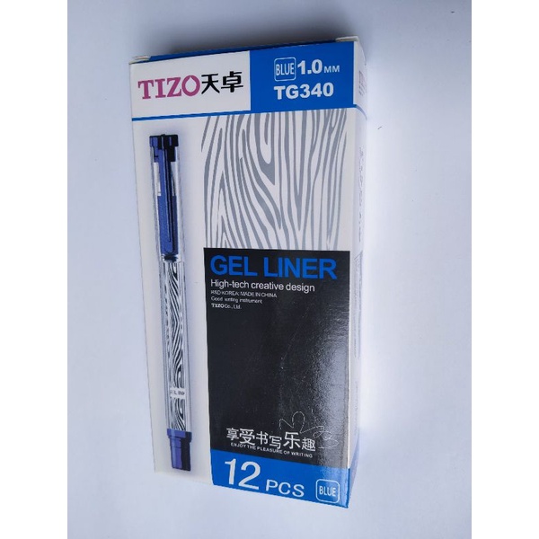 Jual Pulpen/bolpoin/bolpoint tizo TG340 1mm | Shopee Indonesia