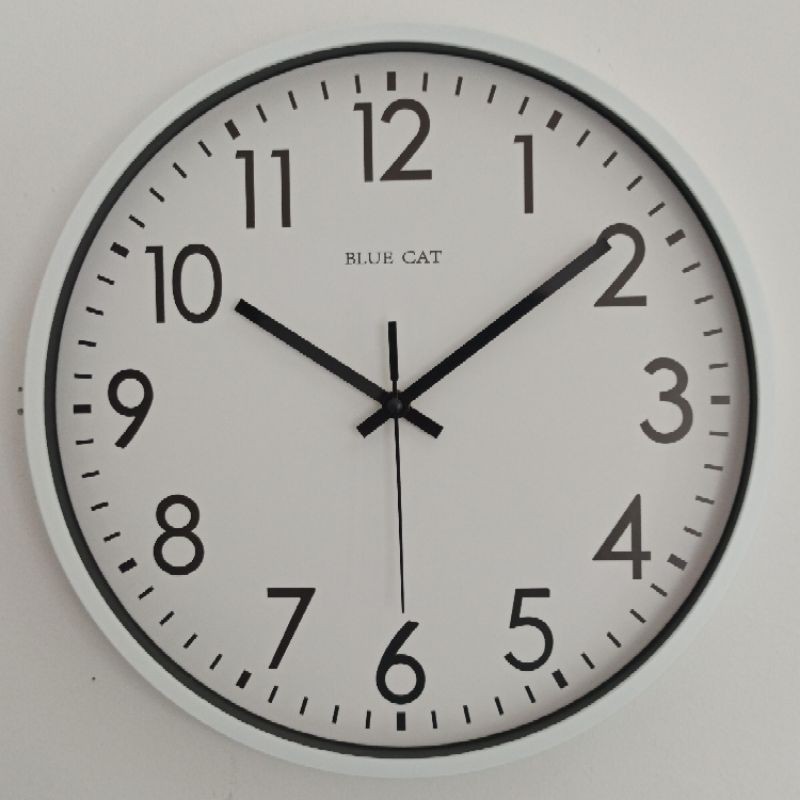 Jual jam dinding polos minimalis 30cm | Shopee Indonesia