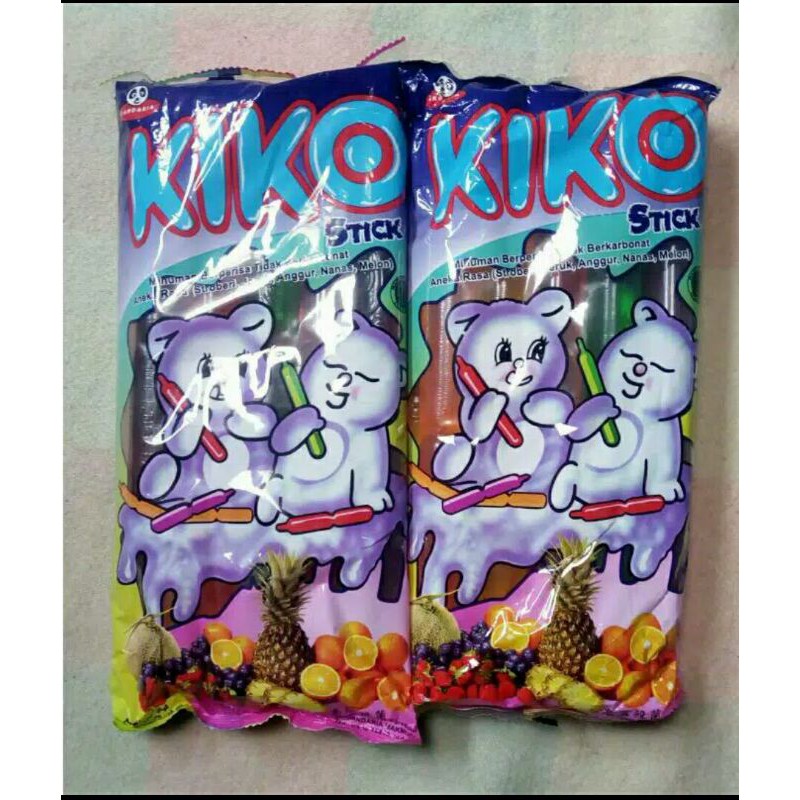 Jual Es Kiko Ice Stick Kecil 50 ml Isi 10 Pcs | Shopee Indonesia