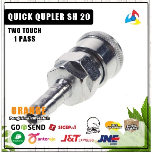 Jual Air Quick Coupler SH-20, PH-20 / Fitting Selang Angin Kompresor ...
