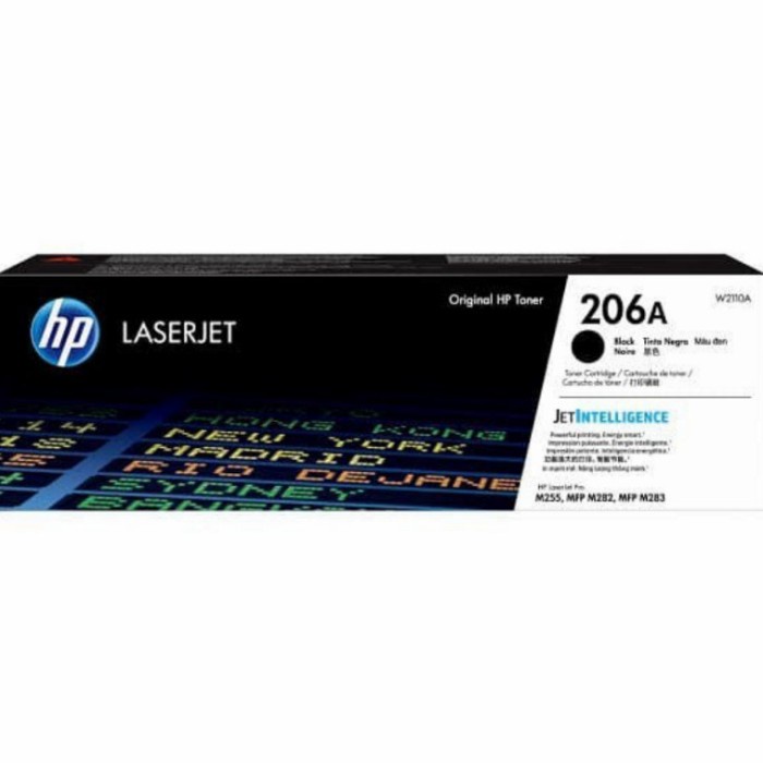 Jual ORIGINAL TONER HP 206 A BLACK ( W2110A) | Shopee Indonesia