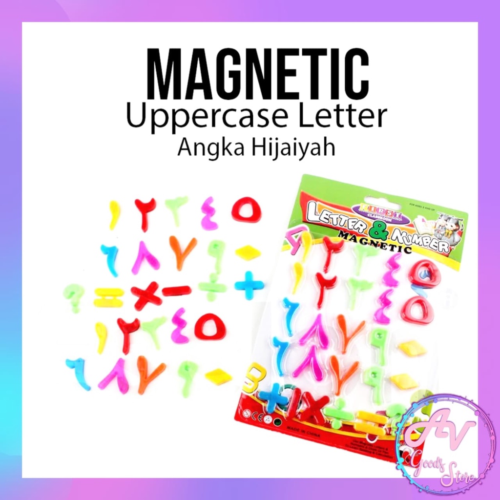 Jual Mainan Edukasi Anak Magnetic Huruf Angka / Mainan Magnet Tempelan ...