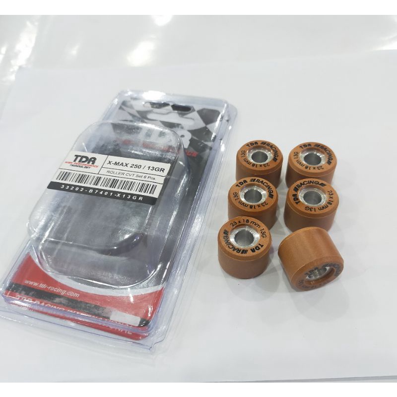 Jual ROLLER CVT SET TDR X-MAX 13GR | Shopee Indonesia