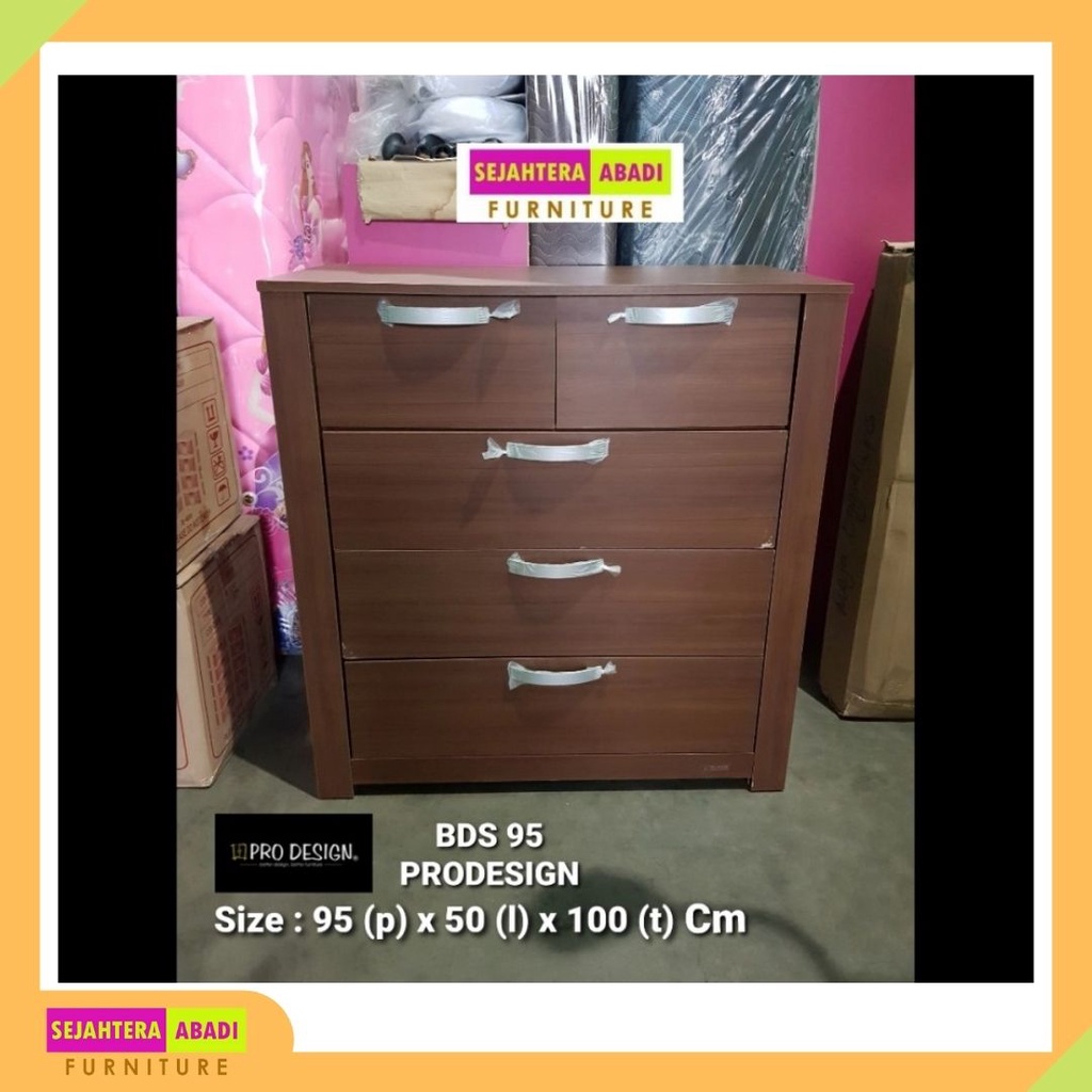 Jual Sideboard Laci, Rak Laci BDS 95 PRODESIGN Display Sale | Shopee ...
