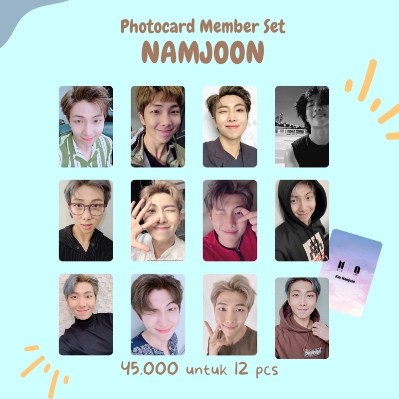 Jual PHOTOCARD BTS MEMBER SET (SEMUA ALL MEMBER ADA DI SINI) | Shopee ...