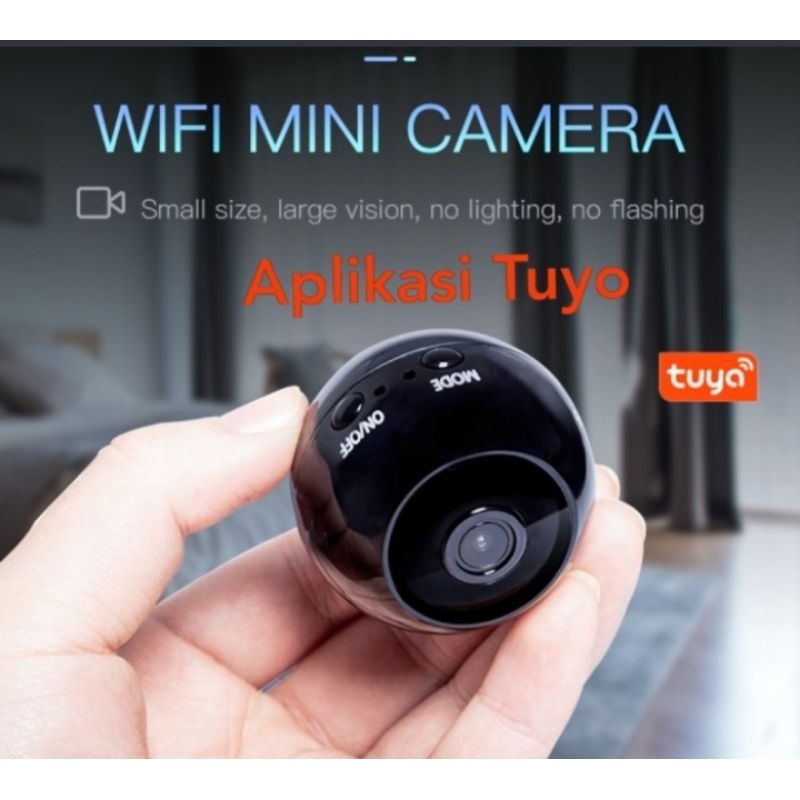 Jual IP CAM MINI WIRELESS MC55 3MP 1080P Night Vision Motion Detection ...