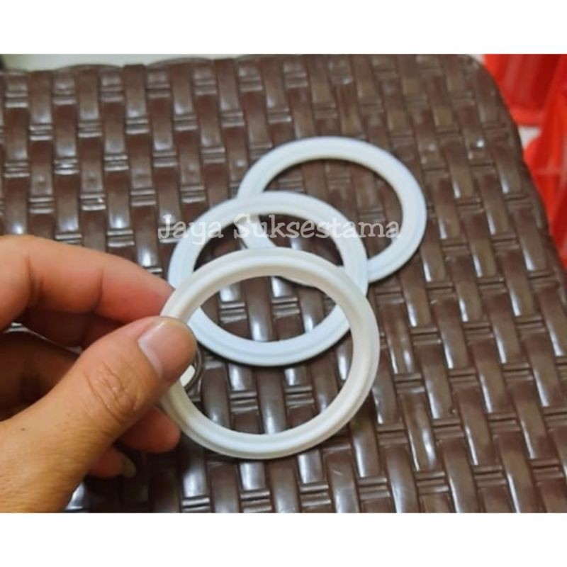 Jual Gasket Teflon Ferrule Sanitary 3/4" inch / Seal Teflon Ferrule ...