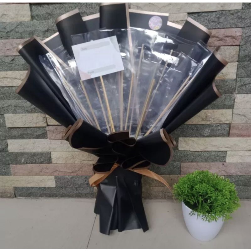 Jual Bouquet / Buket Uang / Buket Snack Bisa Isi Sendiri / Buket Rokok ...