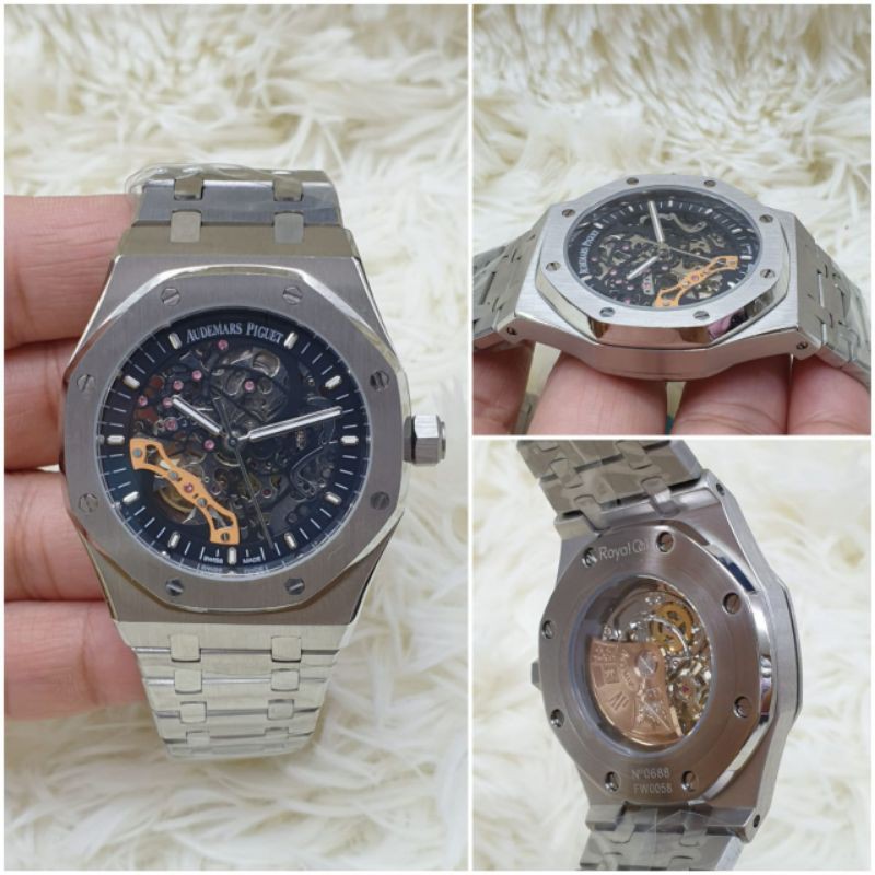 Jual JAM TANGAN PRIA MEREK AP TRANSPARAN PREMIUM JAPAN AUTOMATIC ...