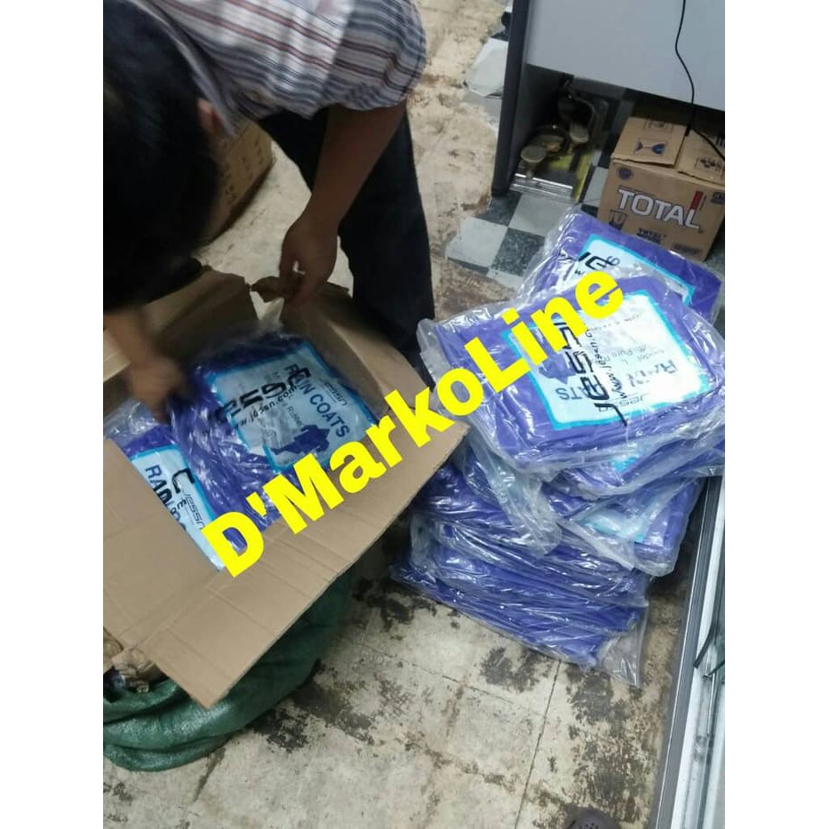 Jual Jas Hujan Karet JESSN jesen jsn jeesn jsen | Shopee Indonesia