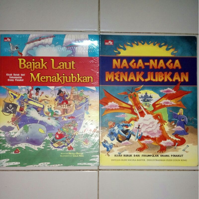 Jual Buku Komik Anak Bajak Laut Menakjubkan & Naga-Naga Menakjubkan ...