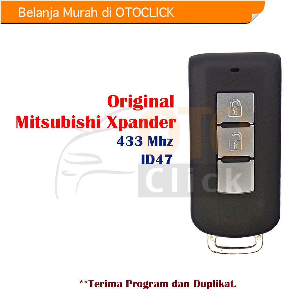 Jual Remote Set Komplit Kunci Smartkey Mitsubishi Xpander Sport Ultimate | Shopee Indonesia