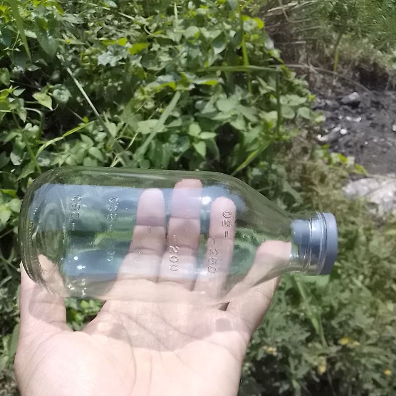 Jual Botol kaca 250ml / Botol kaca infus skala 250ml | Shopee Indonesia