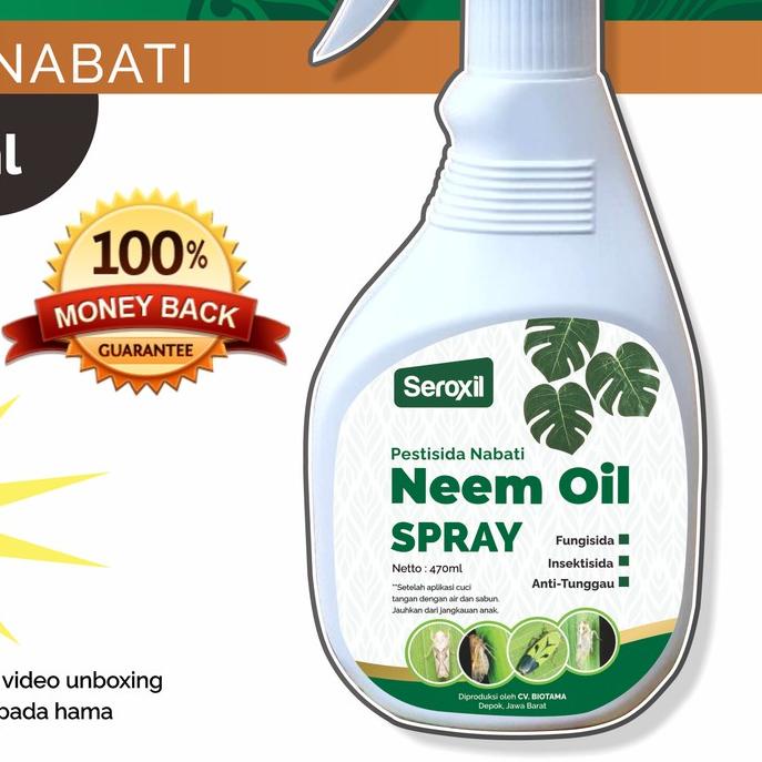 Jual Neem Oil Spray / Minyak Mimba / Pestisida Nabati / Pestisida ...