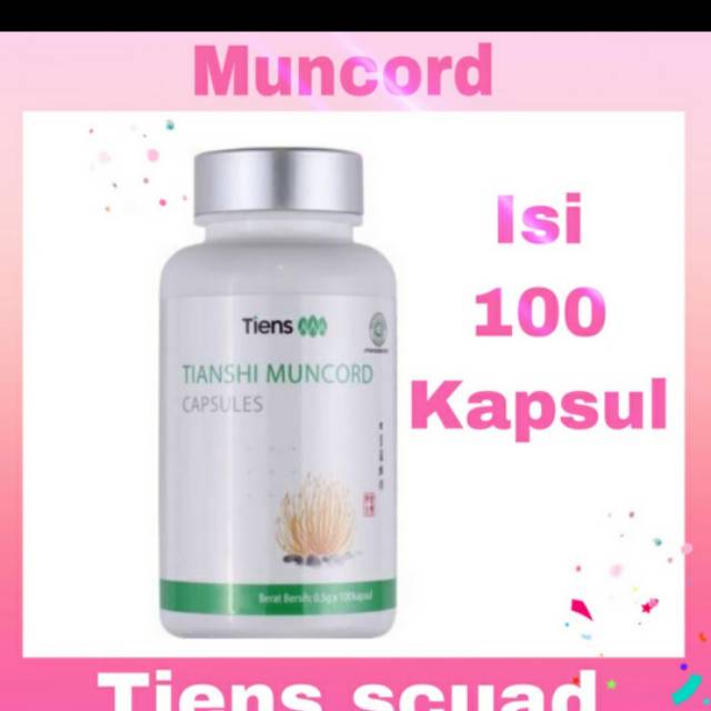 Jual Tiens Muncord Cordyceps capsule ini 100 kapsul . Imunitas tubuh ...