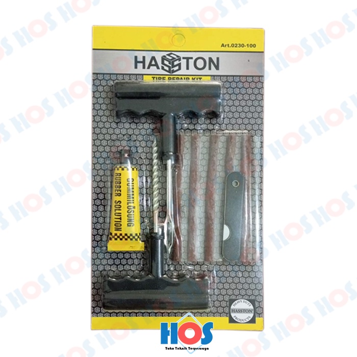 Jual Alat Tambal Ban Tubles Set + Lem gagang plastik Haston Prohex 0230 ...