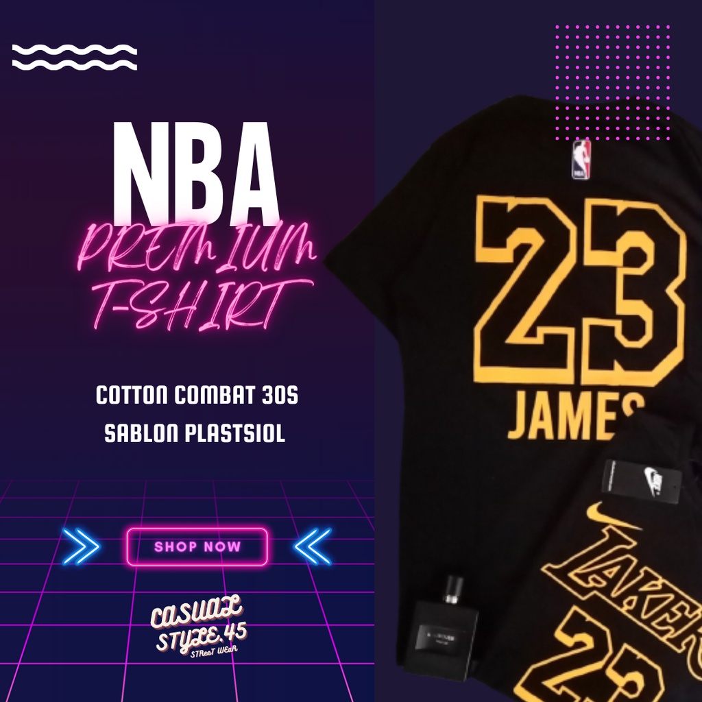 Jual KAOS NBA BASKETBALL PRIA WANITA BRANDED PREMIUM BAJU OLAH RAGA ...