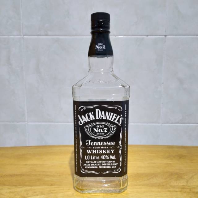 Jual Botol Kosong Jack Daniels 1 Liter L Liters | Shopee Indonesia