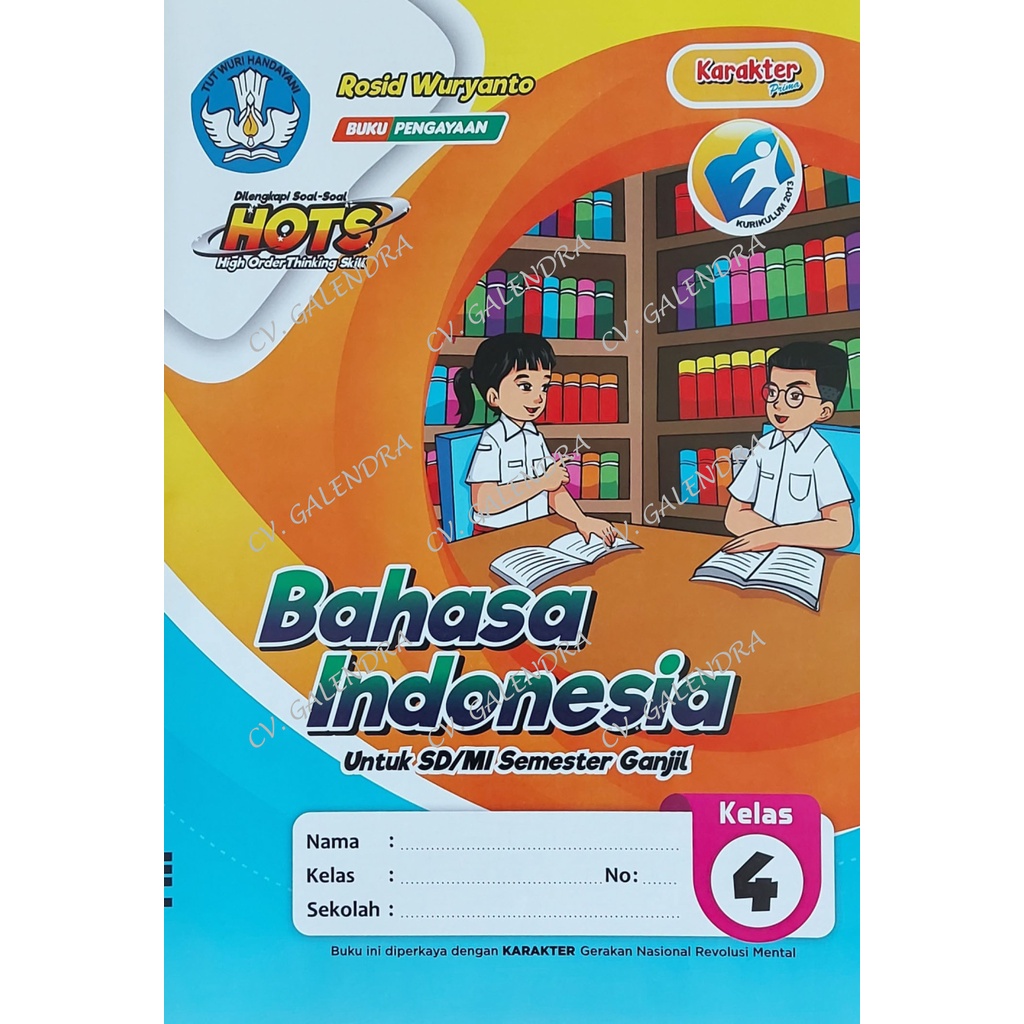 Jual LKS Bhs Indonesia SD/MI Kls 4 Semester 1 - Karakter Prima | Shopee Indonesia