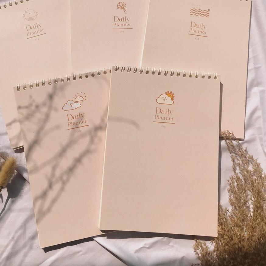 Jual DISCOUNT !!! 2.2 Daily Planner A5 BOOK PAPER (JILID) Perencanaan ...