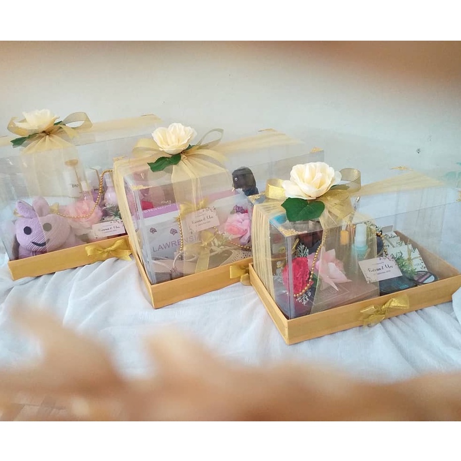 Jual OnoUpo Kotak Box Hantaran Seserahan Model Mika Standard 1 Set Isi ...