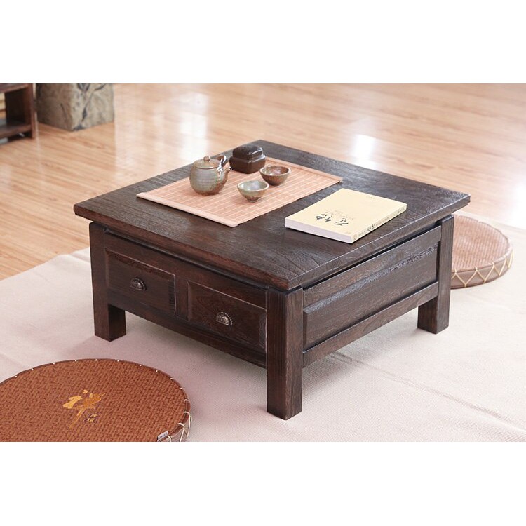 Jual MEJA JAPANESE MINI COFFE TATAMI BAHAN KAYU JATI | Shopee Indonesia